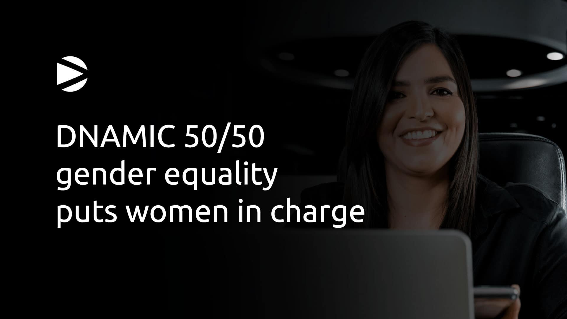 DNAMIC 50/50 gender equality pledge - DNAMIC Blog